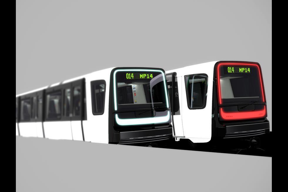 Paris MP14 train design unveiled | News | Railway Gazette International